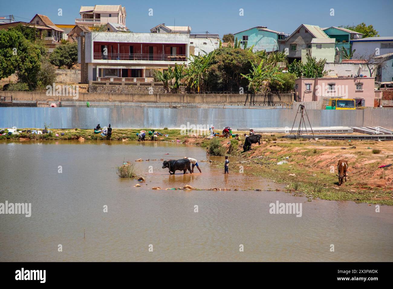 Antananarivo, Madagascar 07 oktober 2023. cityscape, Tana, capital of ...