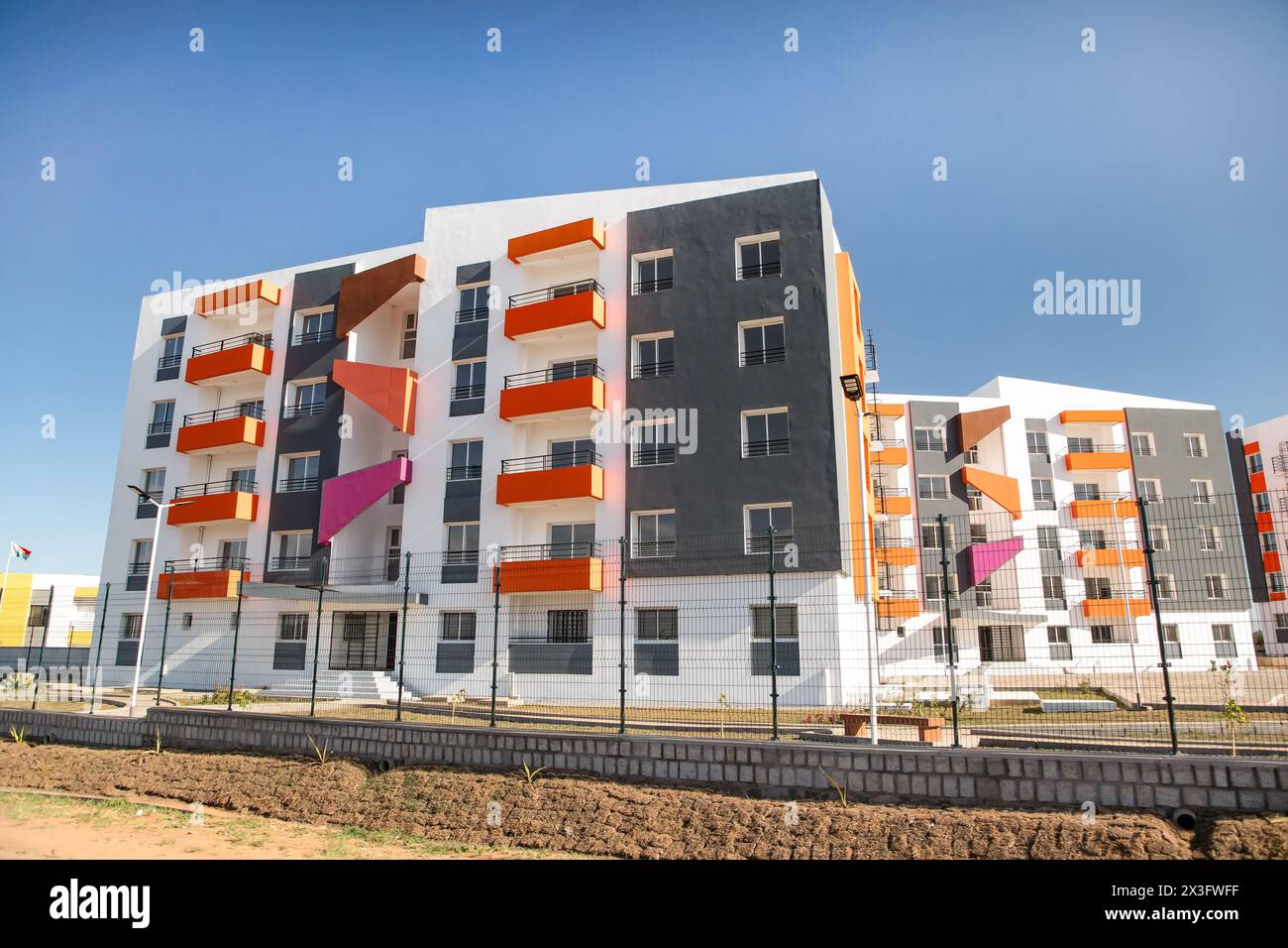 Antananarivo,Madagascar. 07 october 2023. beautiful and impoverished ...