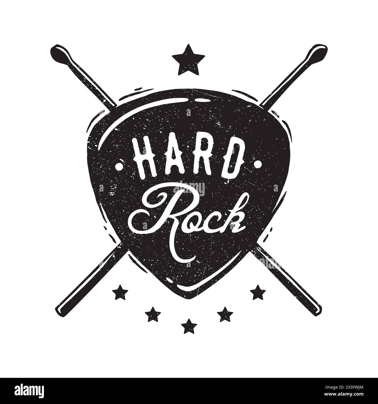 T shirt design guitar Stock Vector Images - Alamy