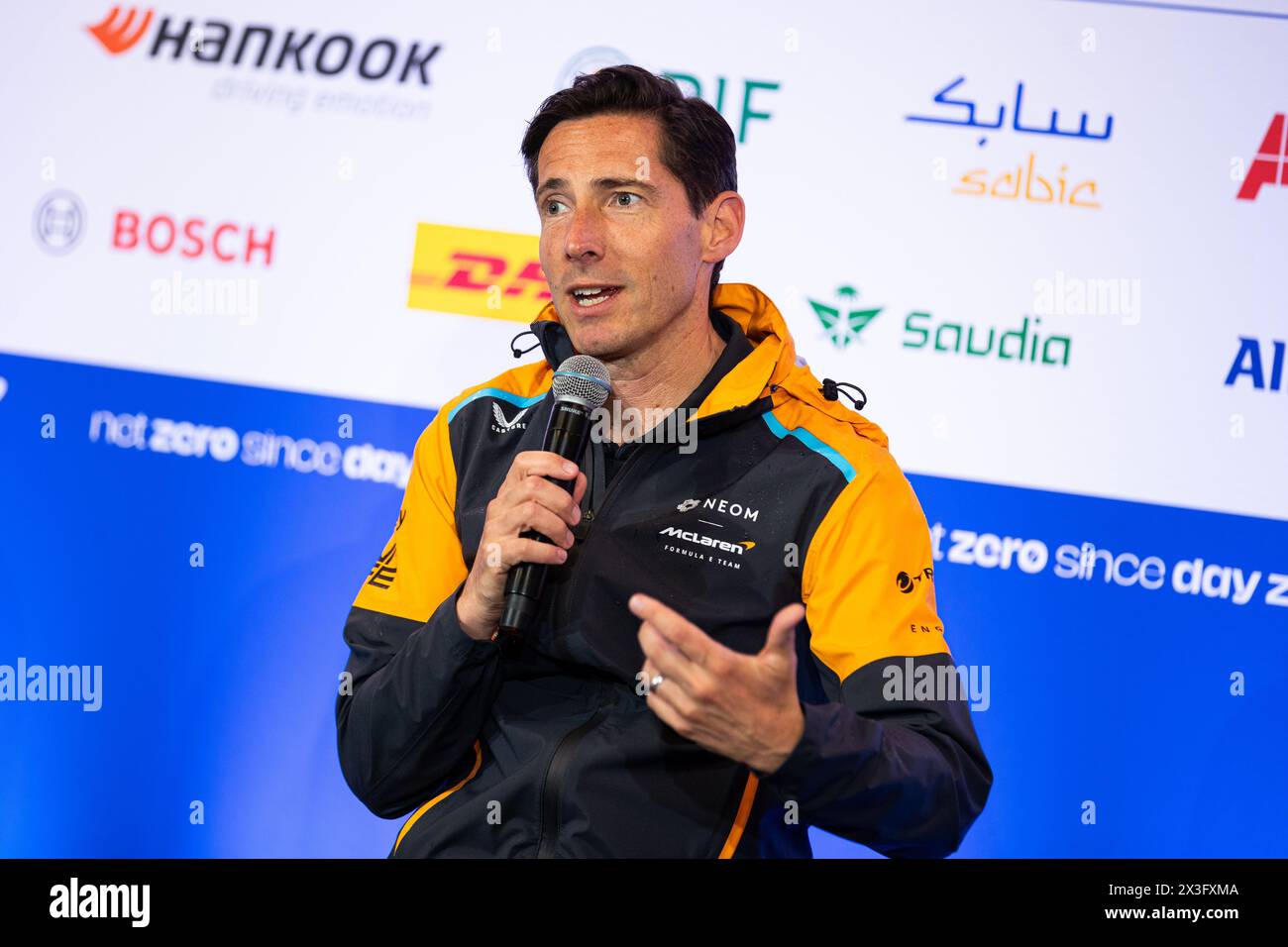 JAMES Ian, Team Principal and Managing Director of Neom McLaren Formula ...
