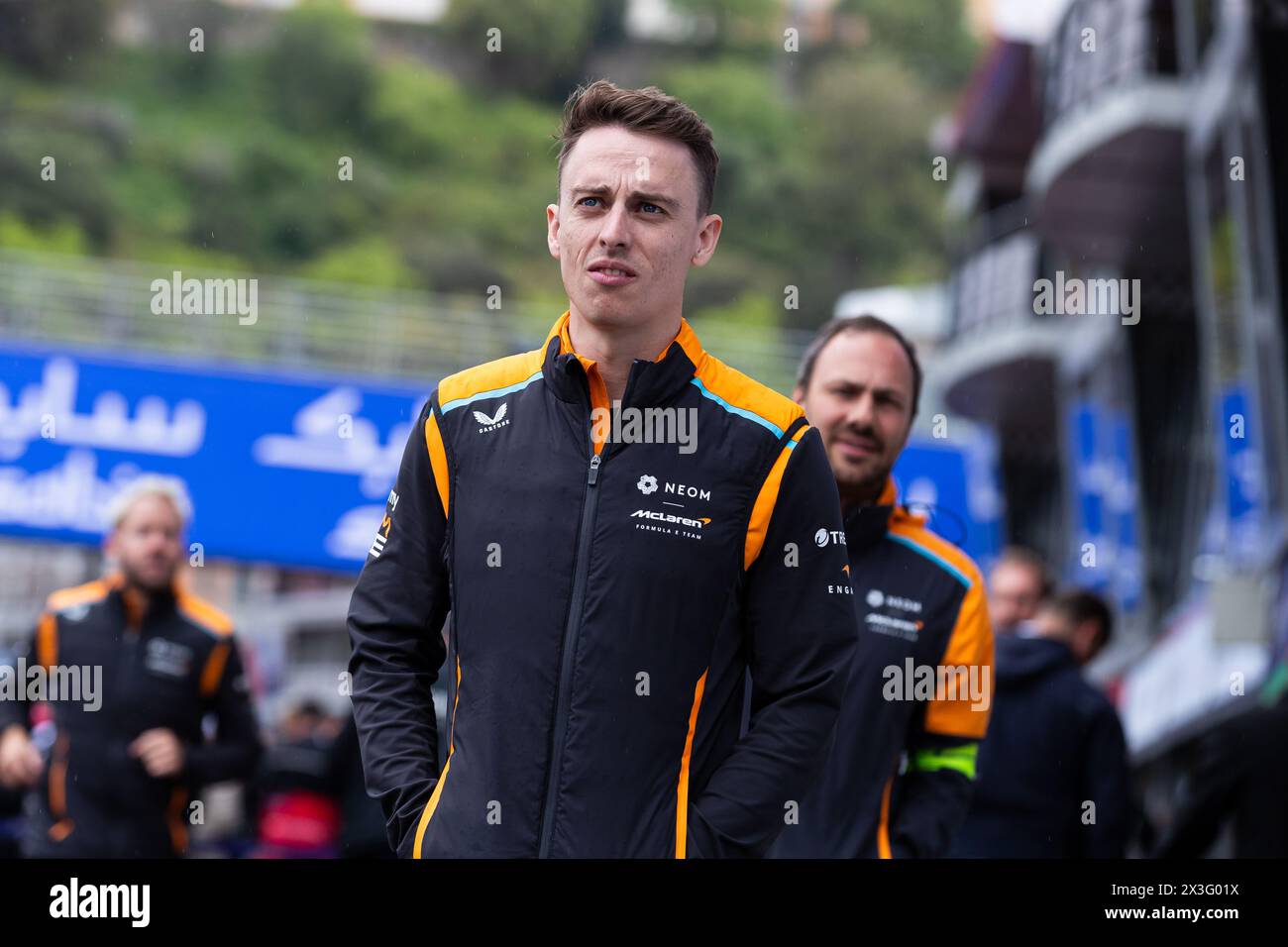 HUGHES Jake (gbr), NEOM McLaren Formula E Team, Nissan e-4ORCE 04, portrait during the 2024 ...