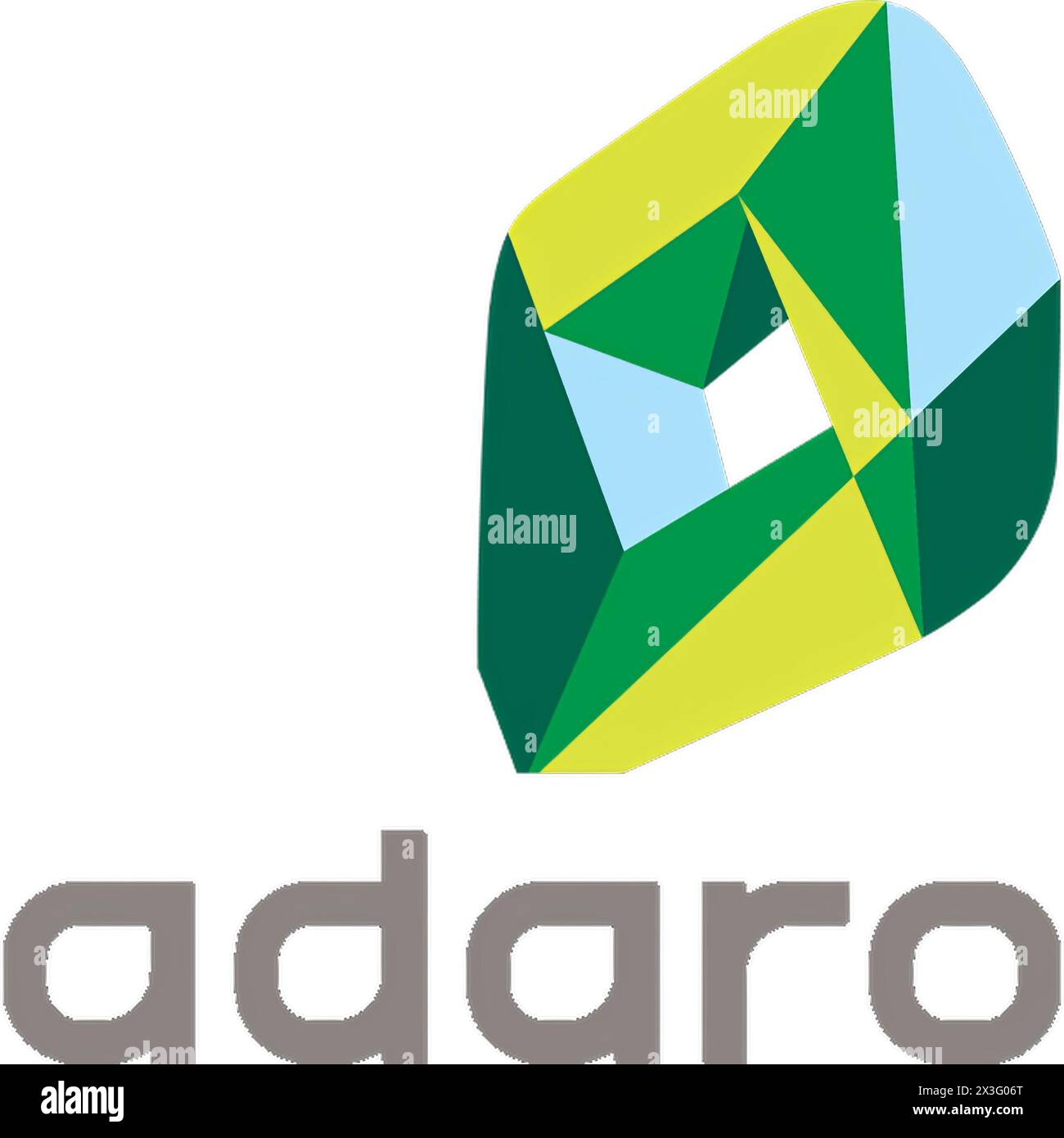 New York, USA - 9 March 2024: Adaro Energy Company Logo, Corporation ...