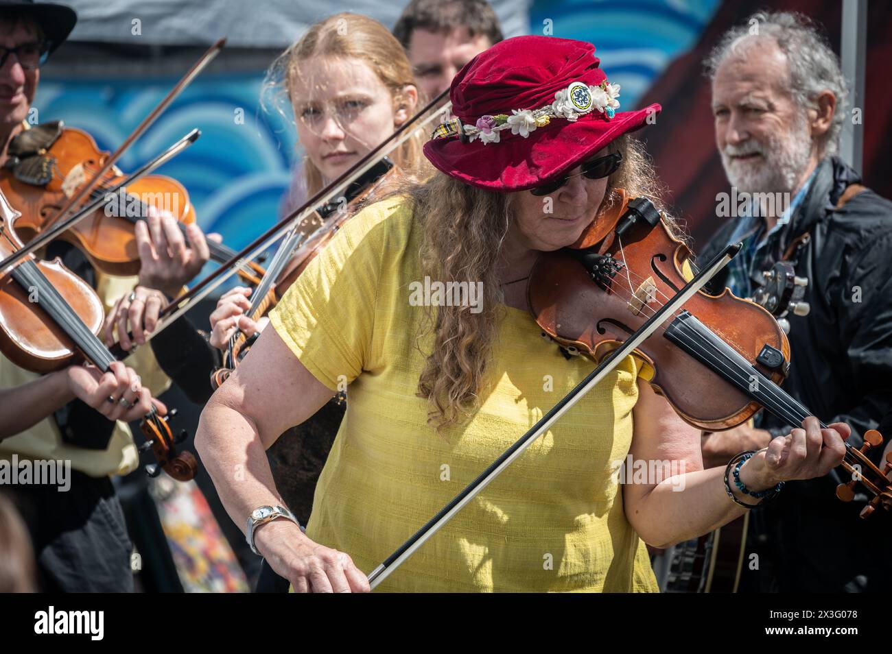 Mazey Day, Penzance, Cornwall Stock Photo - Alamy