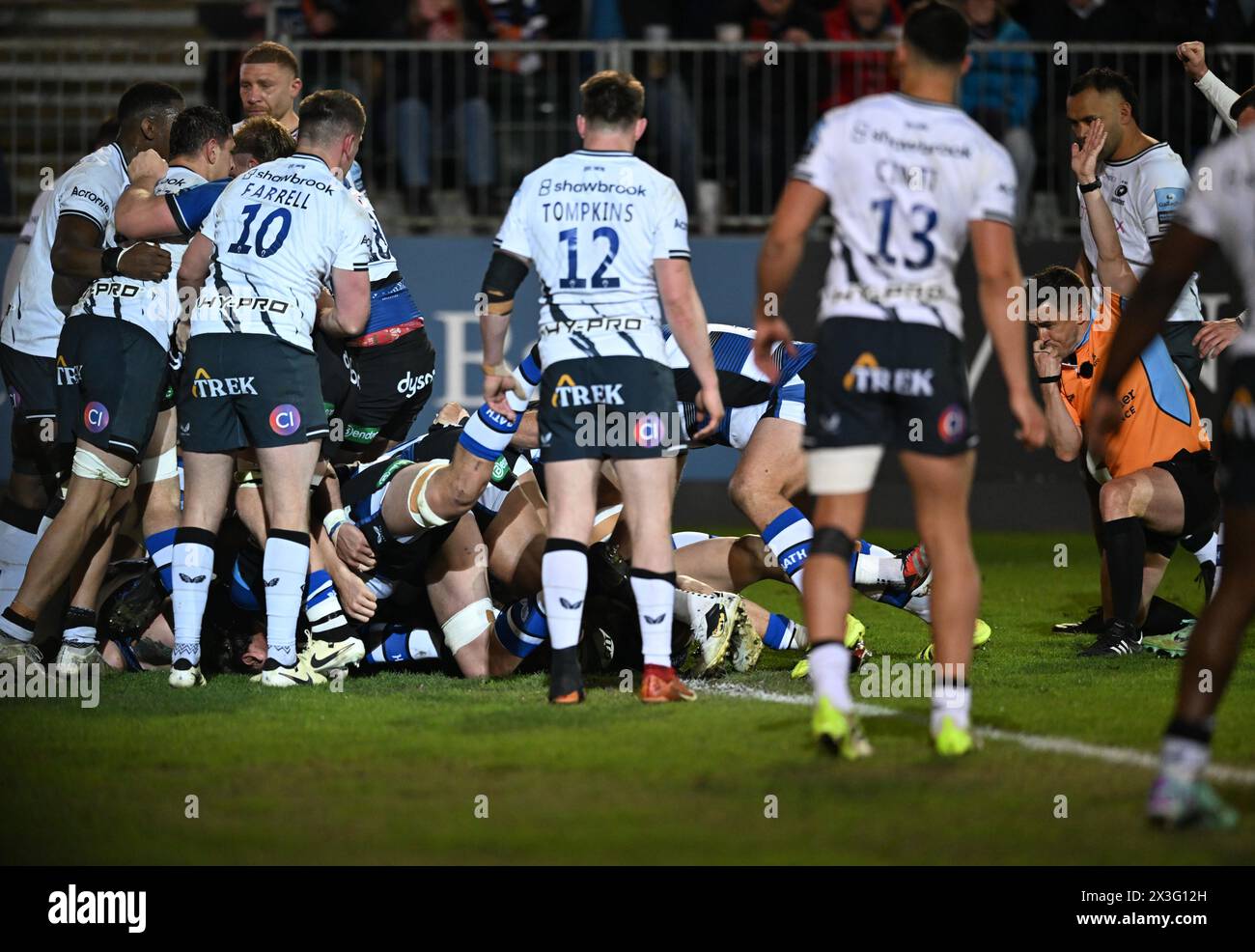 26th April 2024, The Recreation Ground, Bath, Somerset, England ...