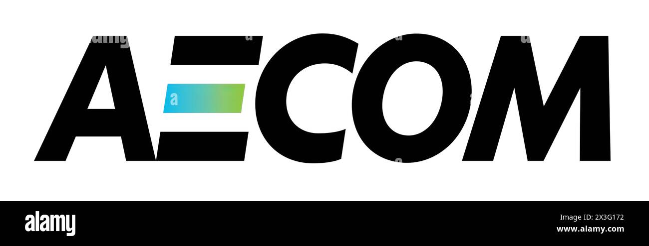 New York, USA - 9 March 2024: AECOM technology Company Logo ...