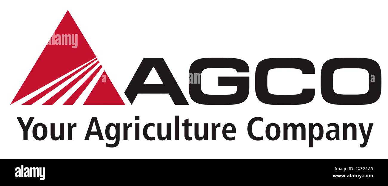 New York, USA - 9 March 2024: AGCO Company Logo, Corporation Icon ...