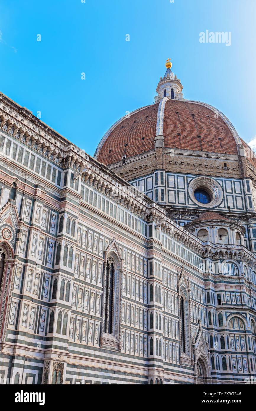 Dome of Florence Cathedral called Duomo di Firenze or Basilica di Santa ...