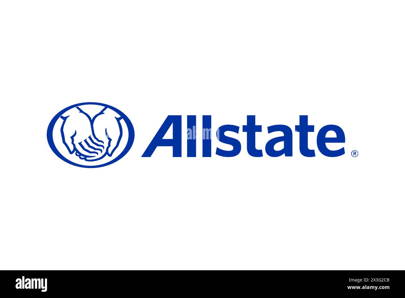 New York, USA - 9 March 2024: Allstate Company Logo, Corporation Icon ...