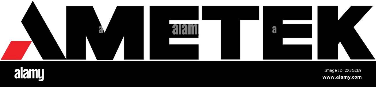 New York, USA - 9 March 2024: Ametek Company Logo, Corporation Icon ...