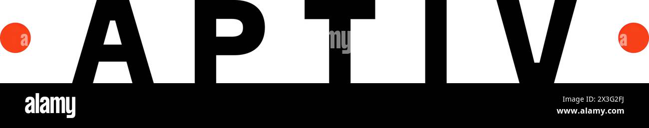 New York, USA - 9 March 2024: Aptiv Company Logo, Corporation Icon ...