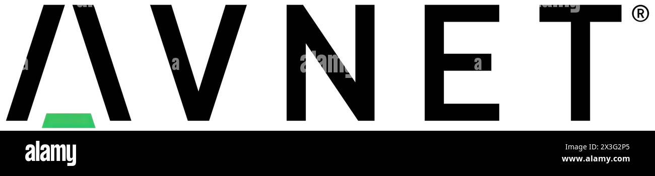 New York, USA - 9 March 2024: Avnet Company Logo, Corporation Icon ...