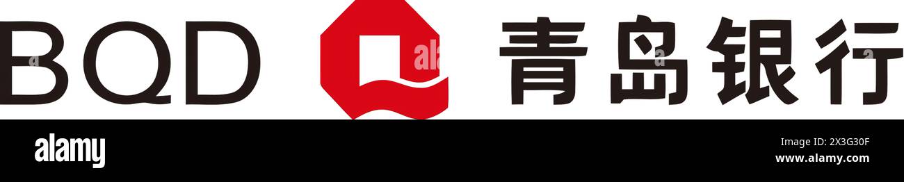 New York, USA - 9 March 2024: BQD Bank of Qingdao Company Logo ...