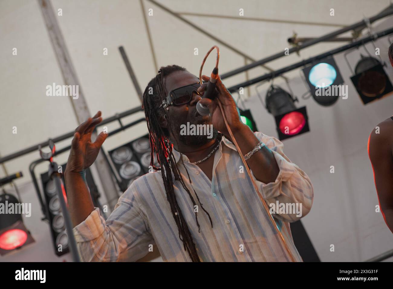 Levi Roots performing at Guilfest 2011 Stock Photo - Alamy