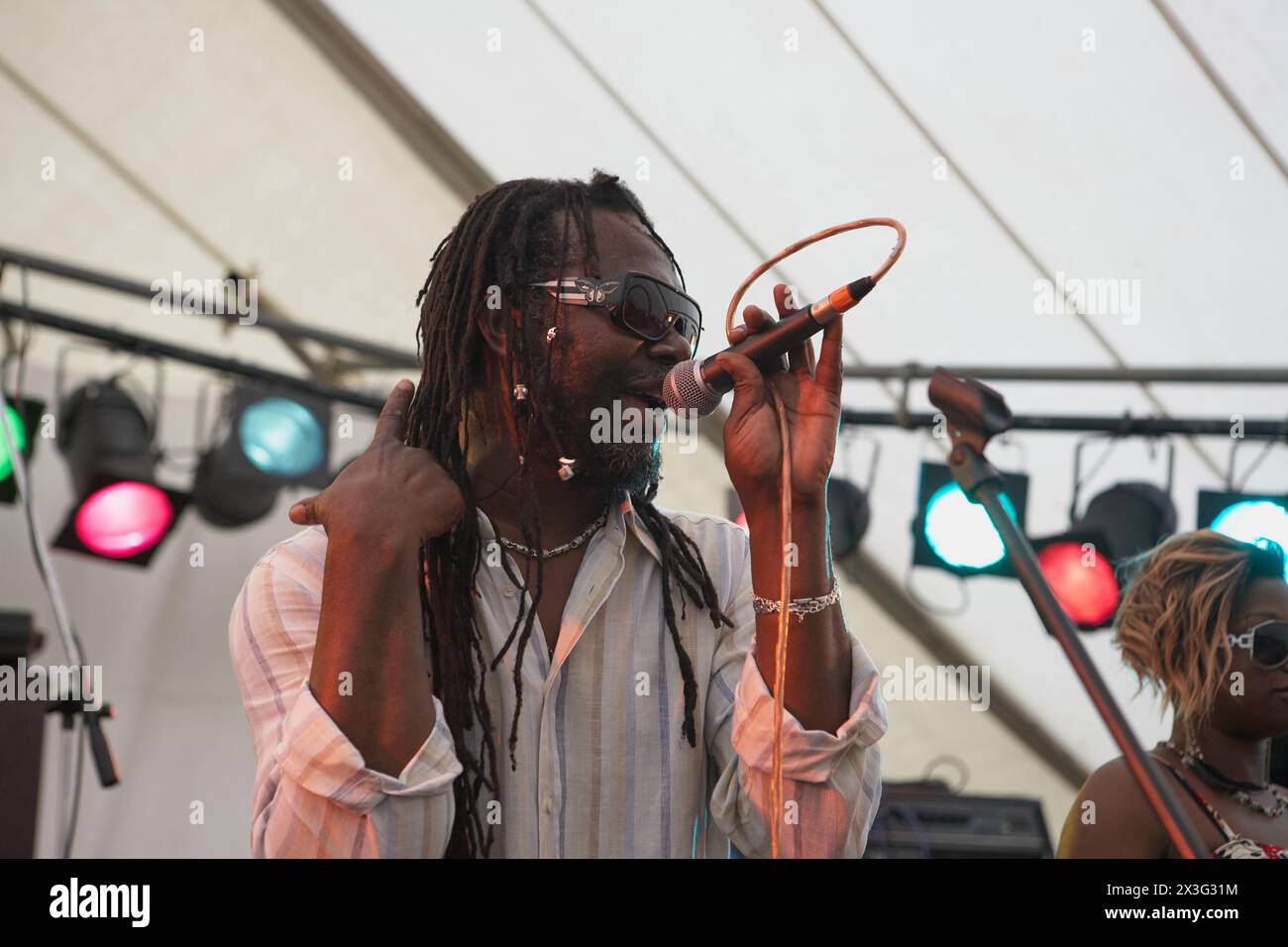 Levi Roots performing at Guilfest 2011 Stock Photo - Alamy