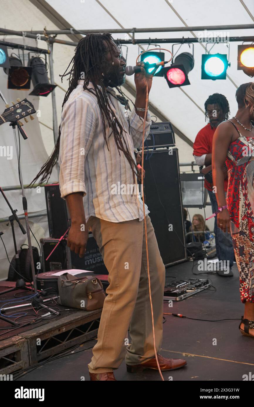 Levi Roots performing at Guilfest 2011 Stock Photo - Alamy
