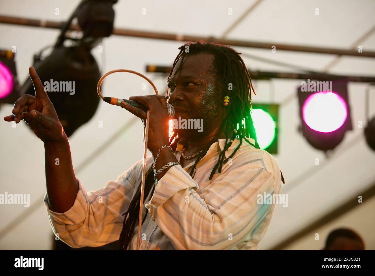 Levi Roots performing at Guilfest 2011 Stock Photo - Alamy