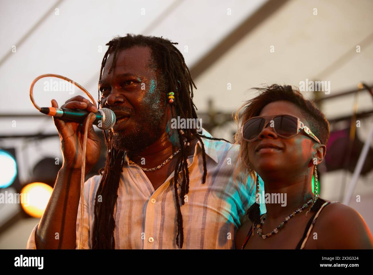 Levi Roots performing at Guilfest 2011 Stock Photo - Alamy