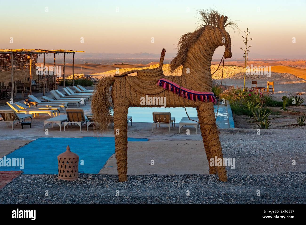 Morocco sunset marrakech hi-res stock photography and images - Alamy
