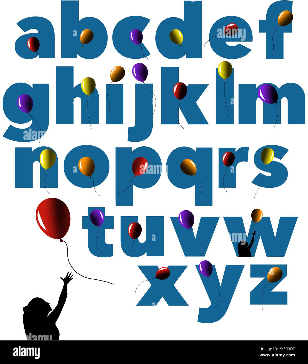 Alphabet letters png hi-res stock photography and images - Alamy