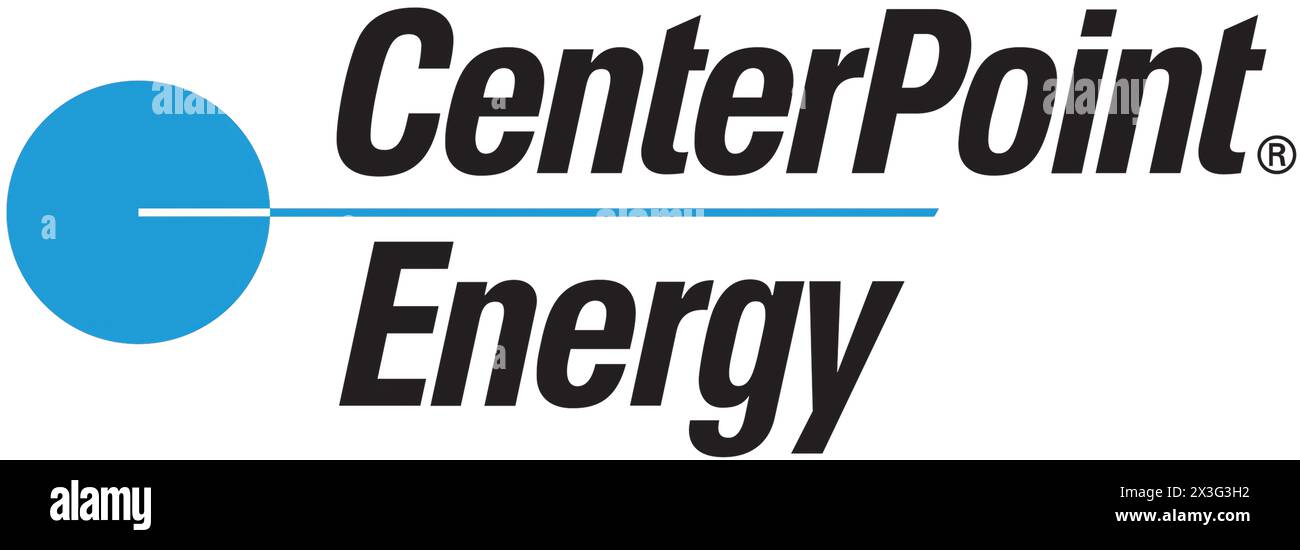 New York, USA - 9 March 2024: CenterPoint Energy Company Logo ...