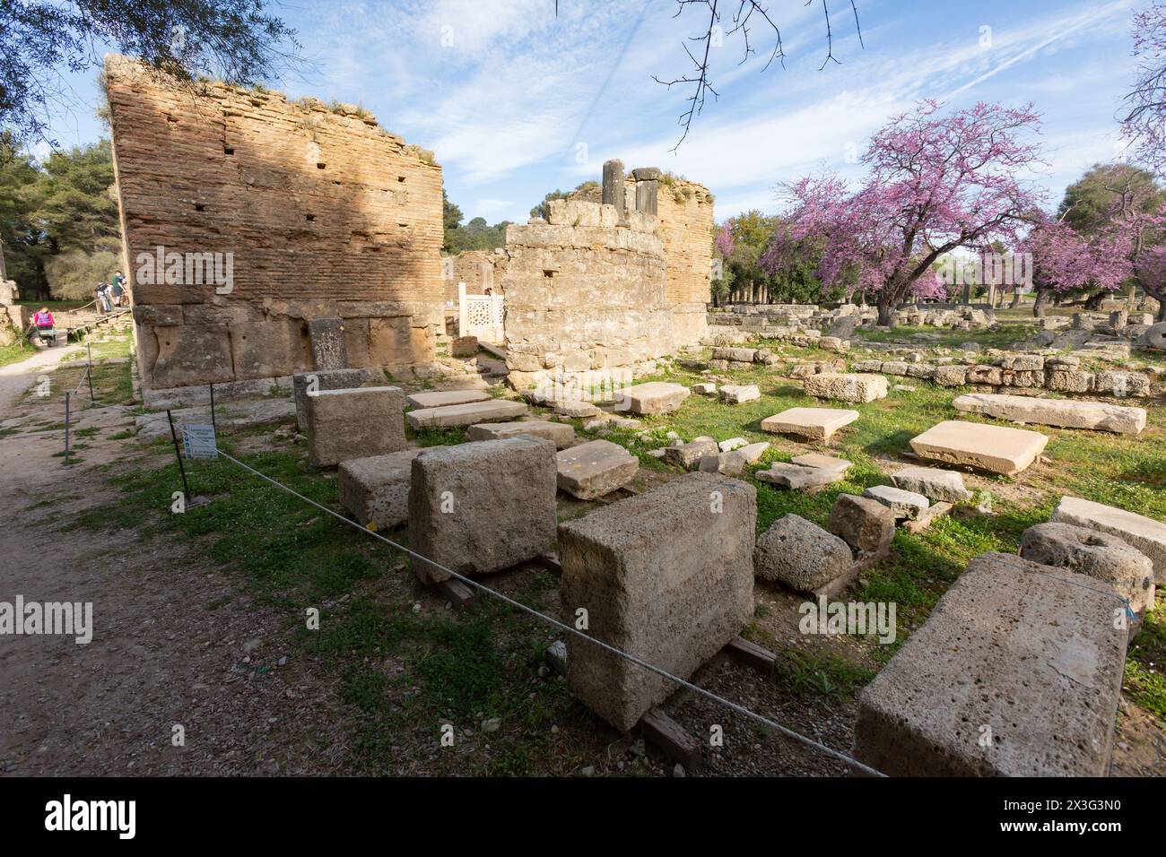 Workshop of Pheidias, Ancient Olympia, Olympia, Greece Stock Photo - Alamy
