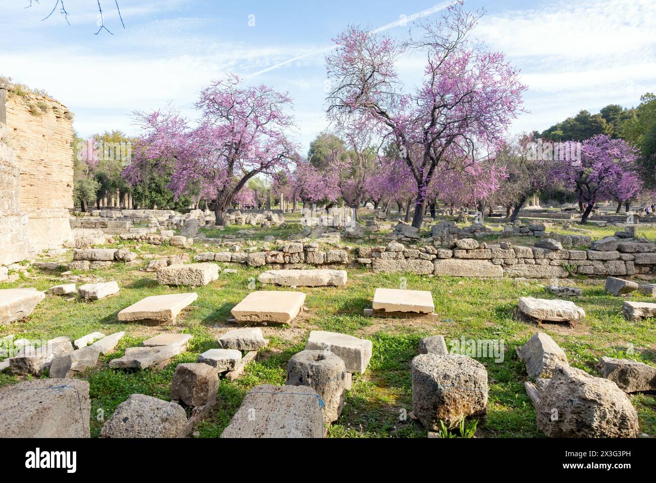 Workshop of Pheidias, Ancient Olympia, Olympia, Greece Stock Photo - Alamy