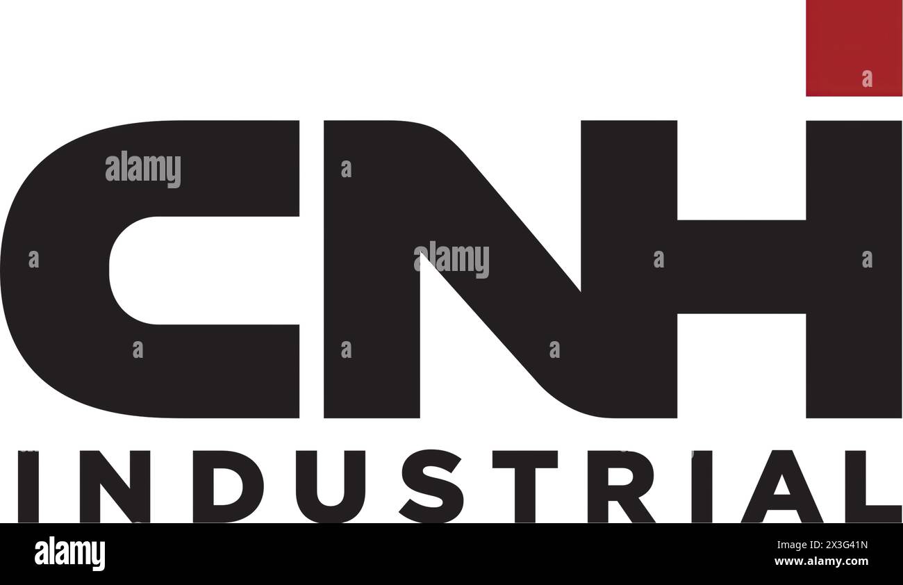 New York, USA - 9 March 2024: CNH Industrial Company Logo, Corporation ...