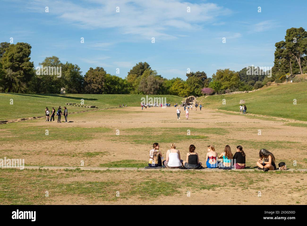Ancient Olympia, Olympia, Greece Stock Photo - Alamy