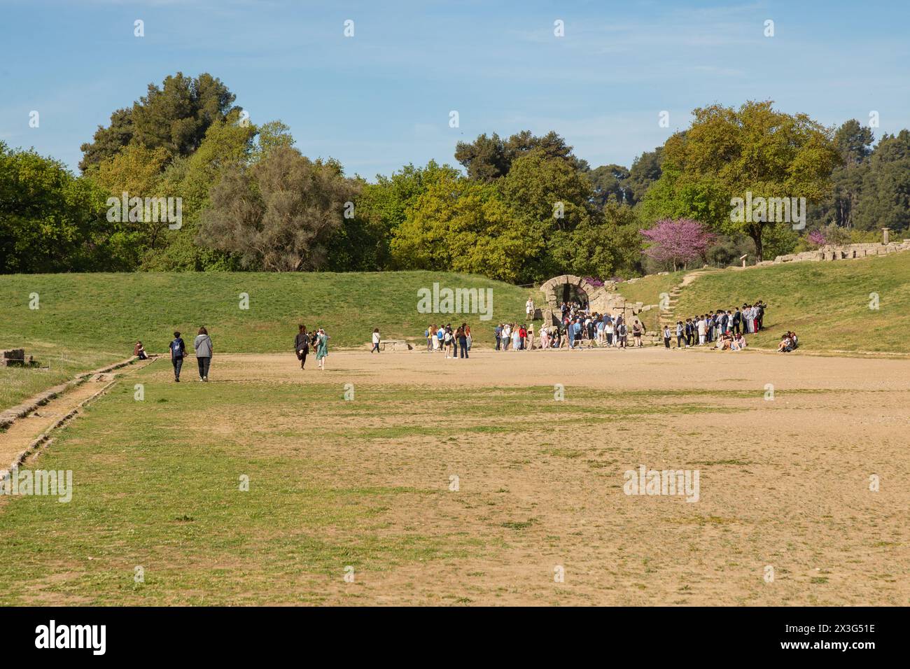 Ancient Olympia, Olympia, Greece Stock Photo - Alamy