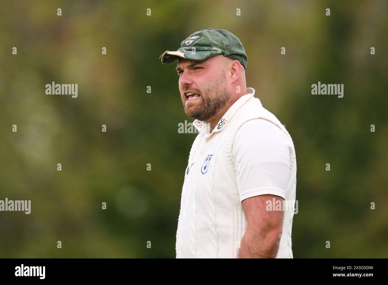 Joe Leach of Worcestershire during the Vitality County Championship ...