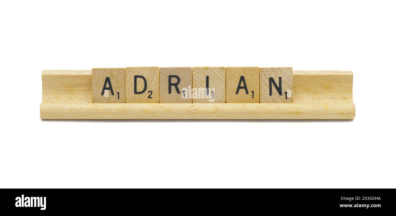 Miami, FL 4-18-24 popular baby boy first name of ADRIAN made with ...