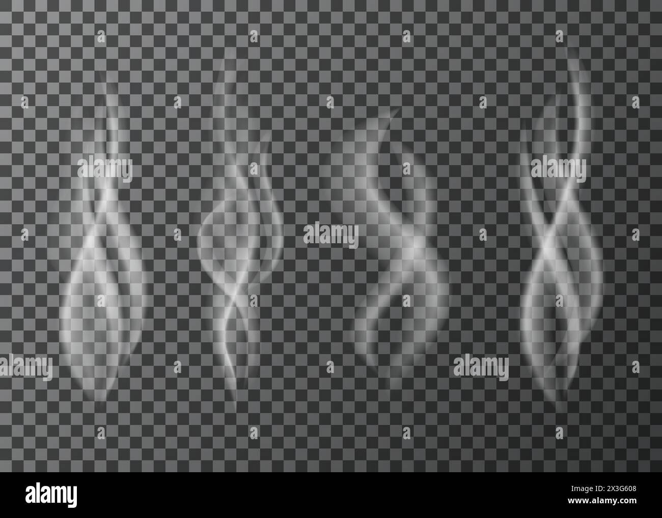 Food steam dark Stock Vector Images - Alamy