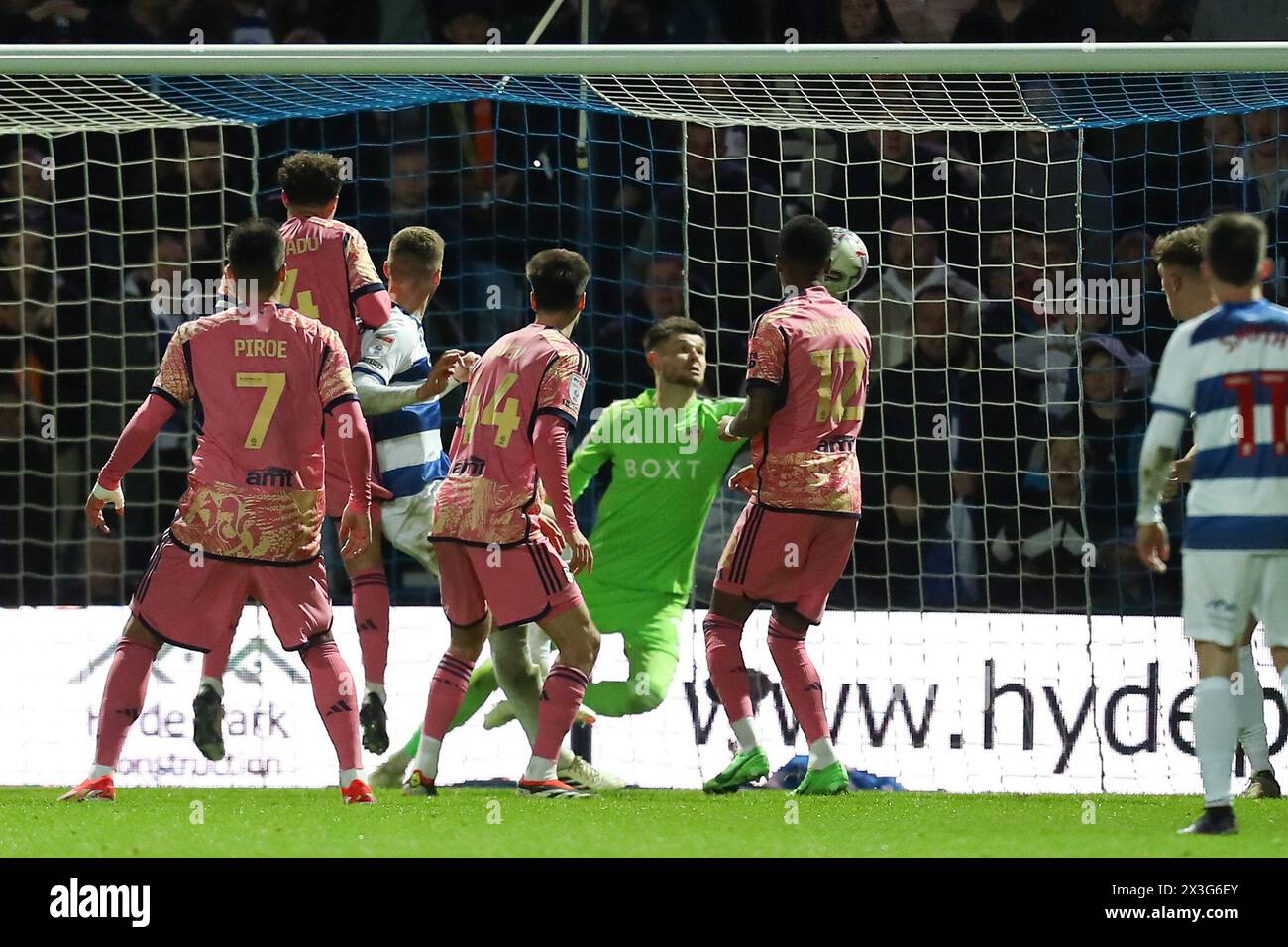 26th April 2024; Loftus Road Stadium, Shepherds Bush, West London ...