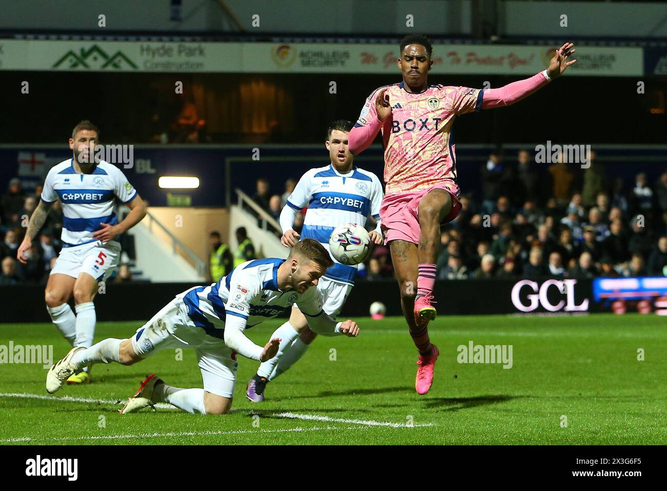 26th April 2024; Loftus Road Stadium, Shepherds Bush, West London ...