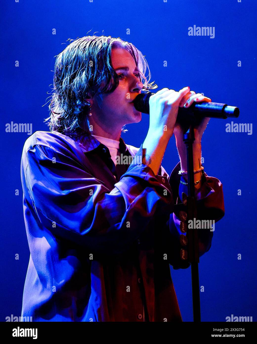 Konzert von Pvris in Berlin Am 26.04.2024 spielte die Band Pvris, um ...