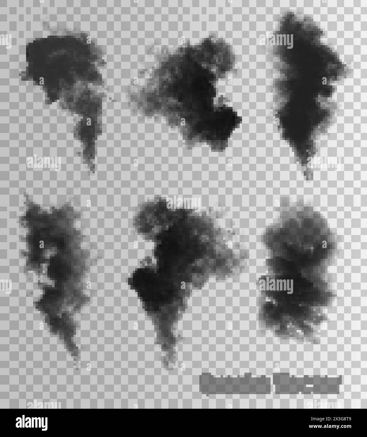 Smoke vectors on transparent background Stock Vector Image & Art - Alamy