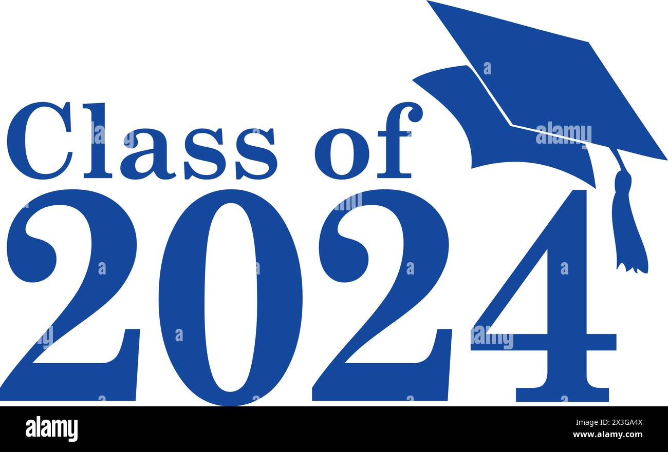 2024 Congratulations Class of 2024 Stock Vector Image & Art - Alamy