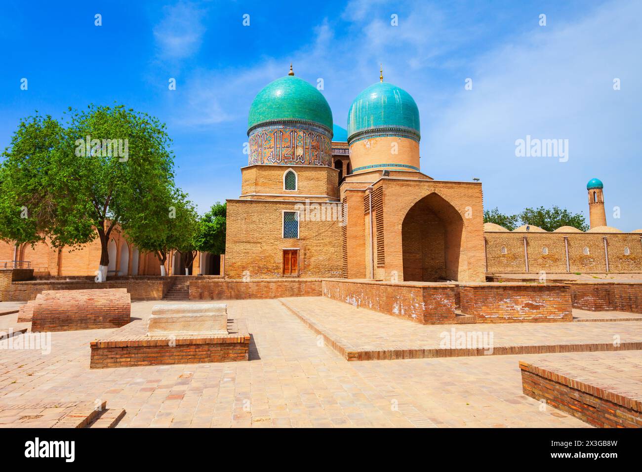 Dorut Tilovat Complex - Kok Gumbaz Mosque, Sheikh Shamsiddin Kulol and ...