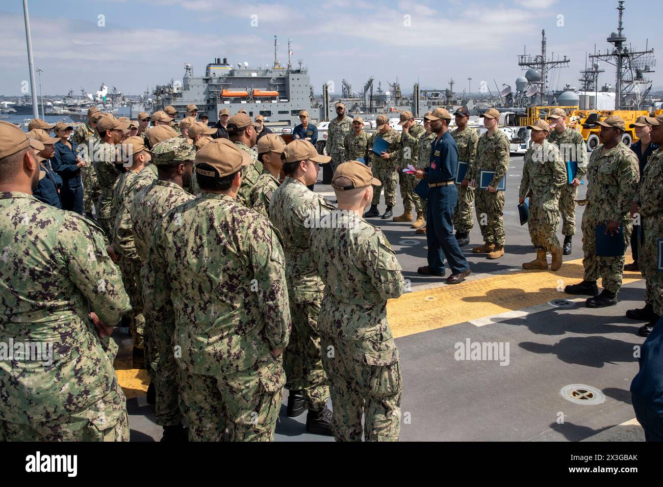 240419-N-VR794-1108 Senior Chief Aviation Ordnanceman Derrick Scott ...