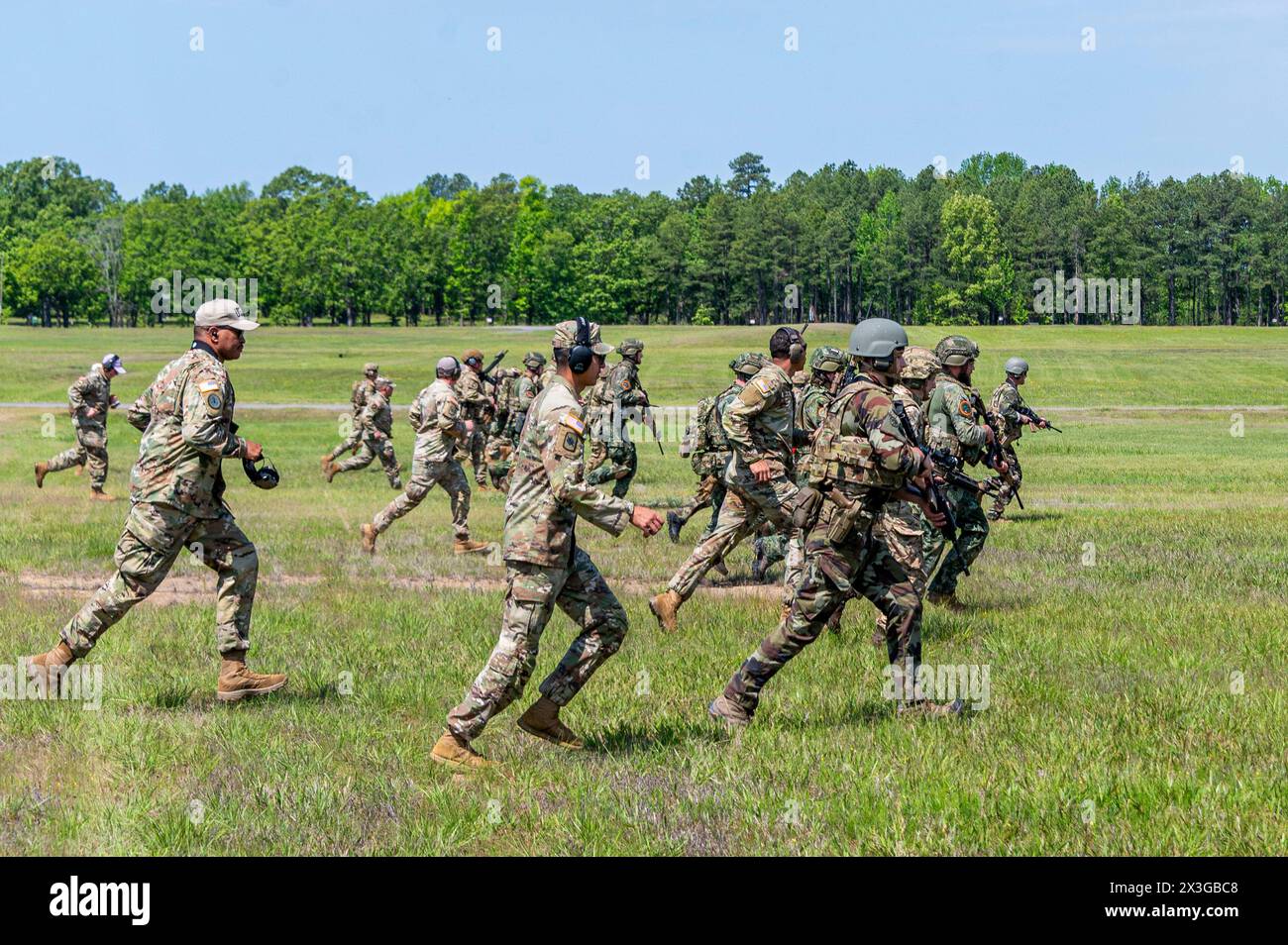 On the third day of the 33rd annual Armed Forces Skill at Arms Meeting ...