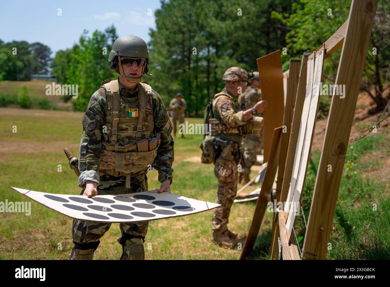 On the third day of the 33rd annual Armed Forces Skill at Arms Meeting ...