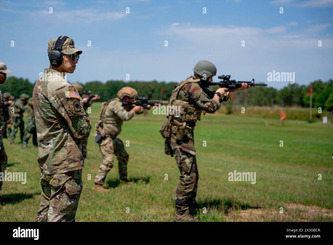 On the third day of the 33rd annual Armed Forces Skill at Arms Meeting ...