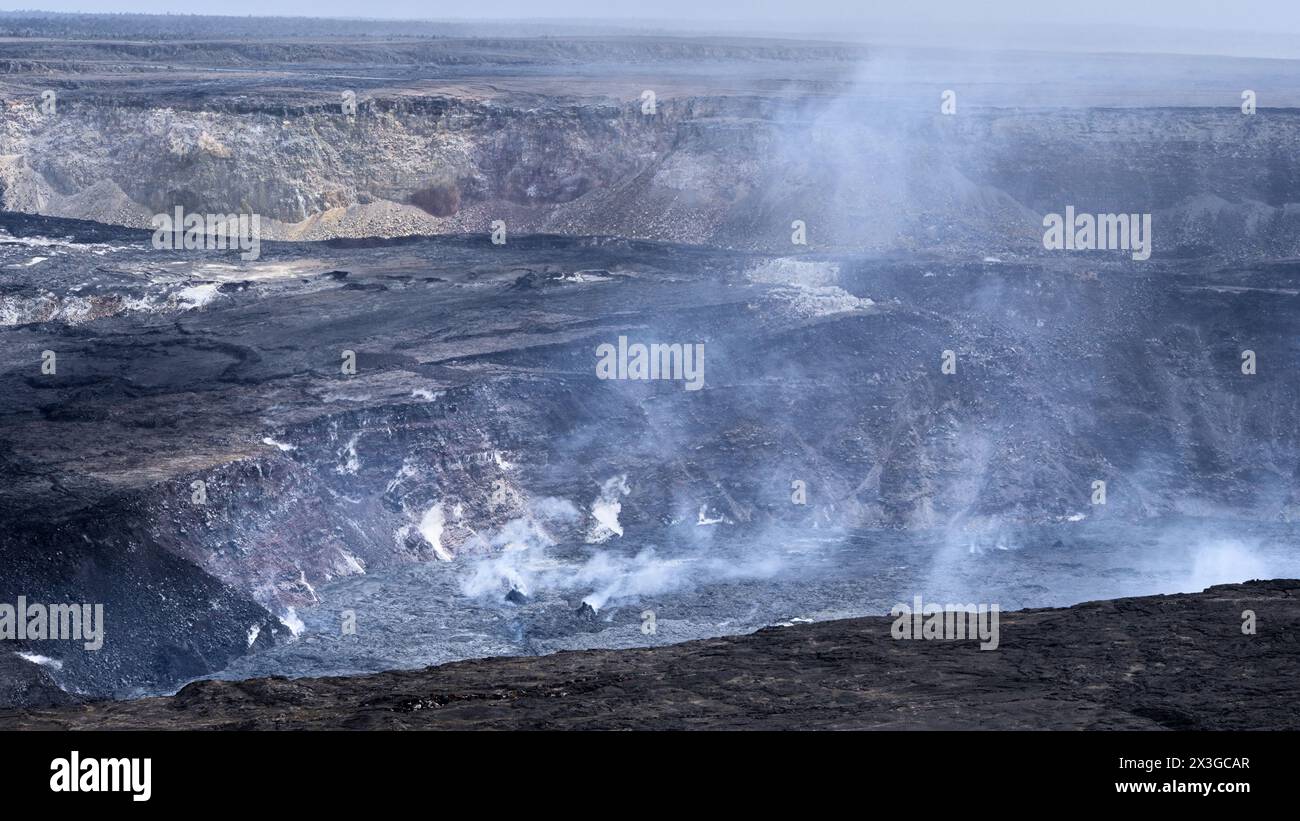 Smoke rising from volcano hi-res stock photography and images - Alamy