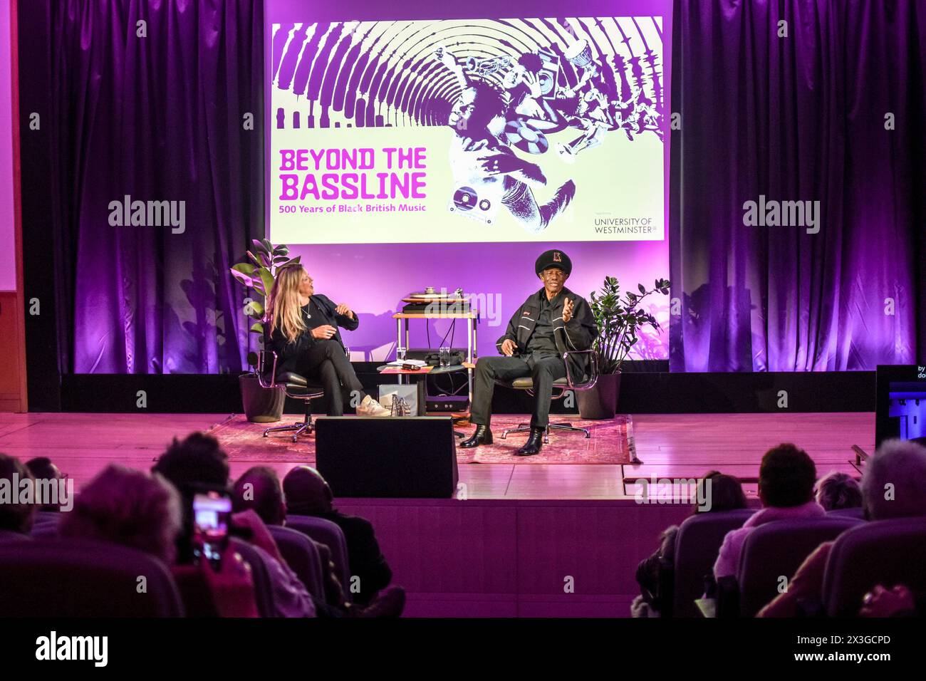London, UK. 26th Apr, 2024. Beyond the Bassline at the British Library ...