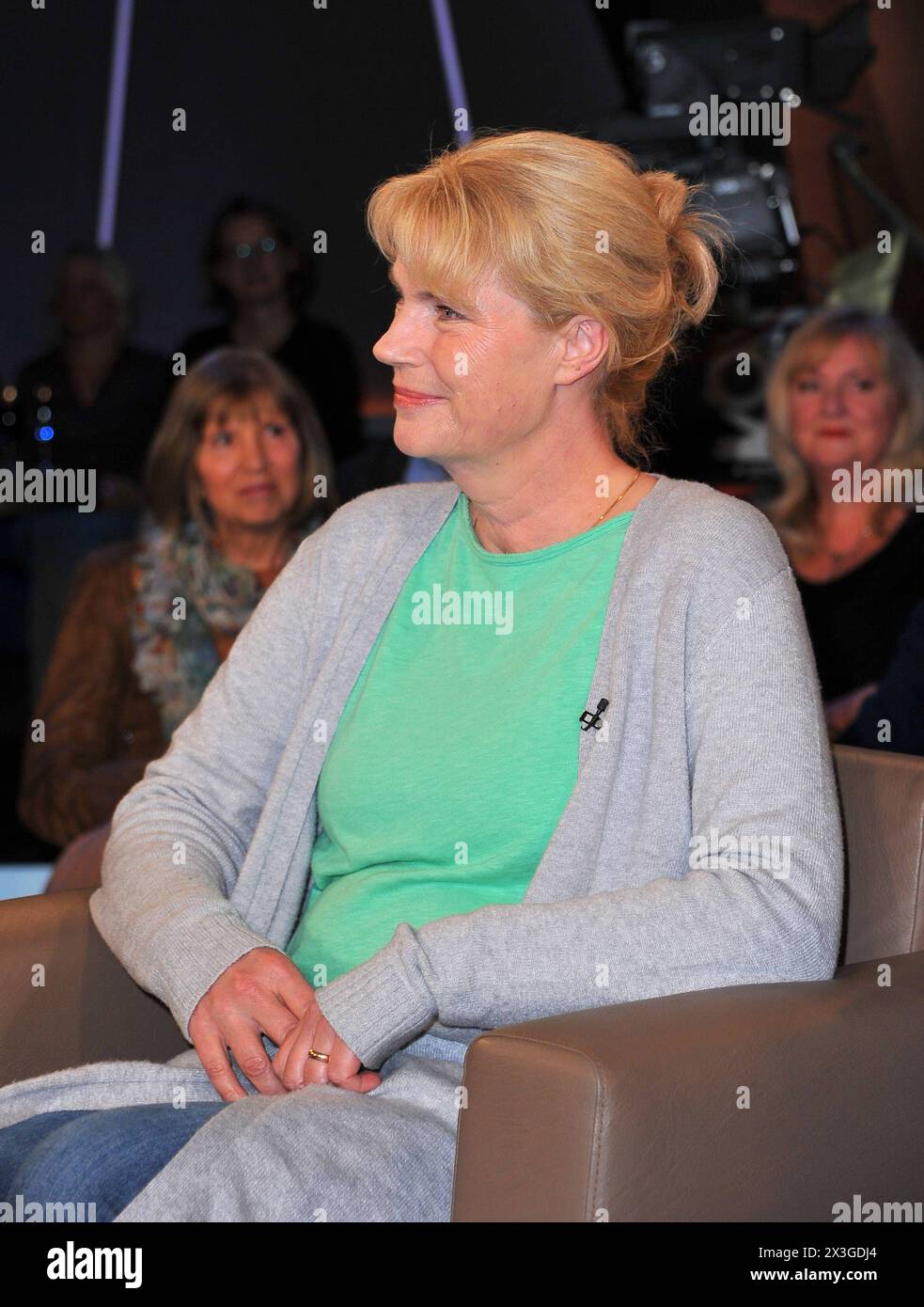 Nele Neuhaus. Aufzeichnung der TV-Sendung NDR Talk Show in den NDR ...