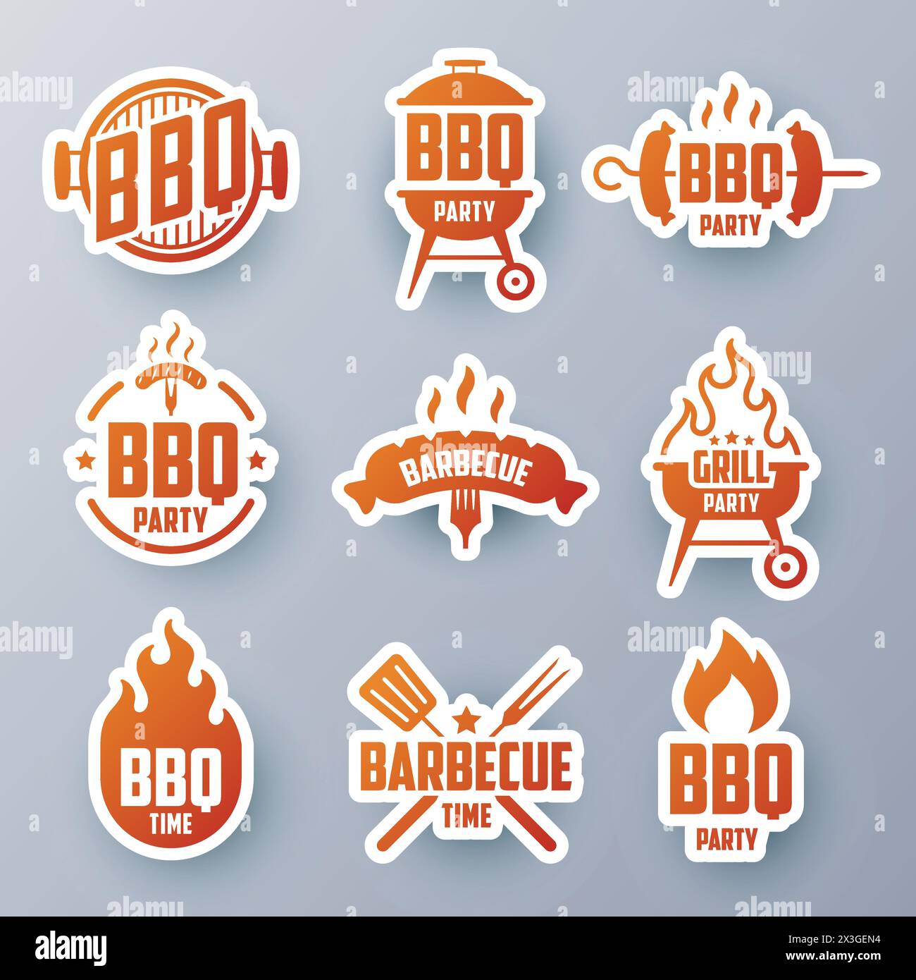 Restaurant bar meat red Stock Vector Images - Alamy