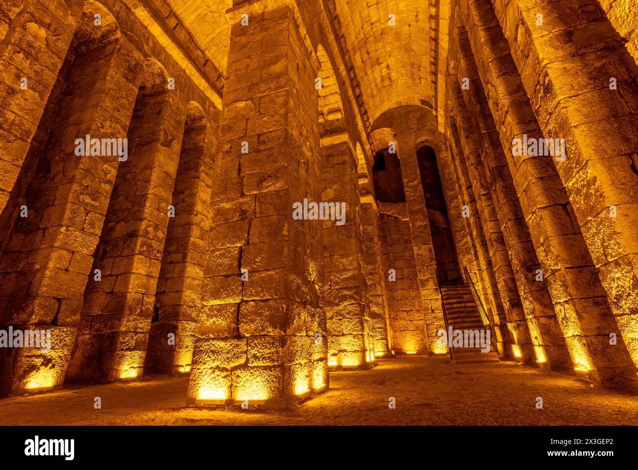 Dara Ancient City. Mesopotamia. Mardin, Turkey.Dara Ancient City, one ...