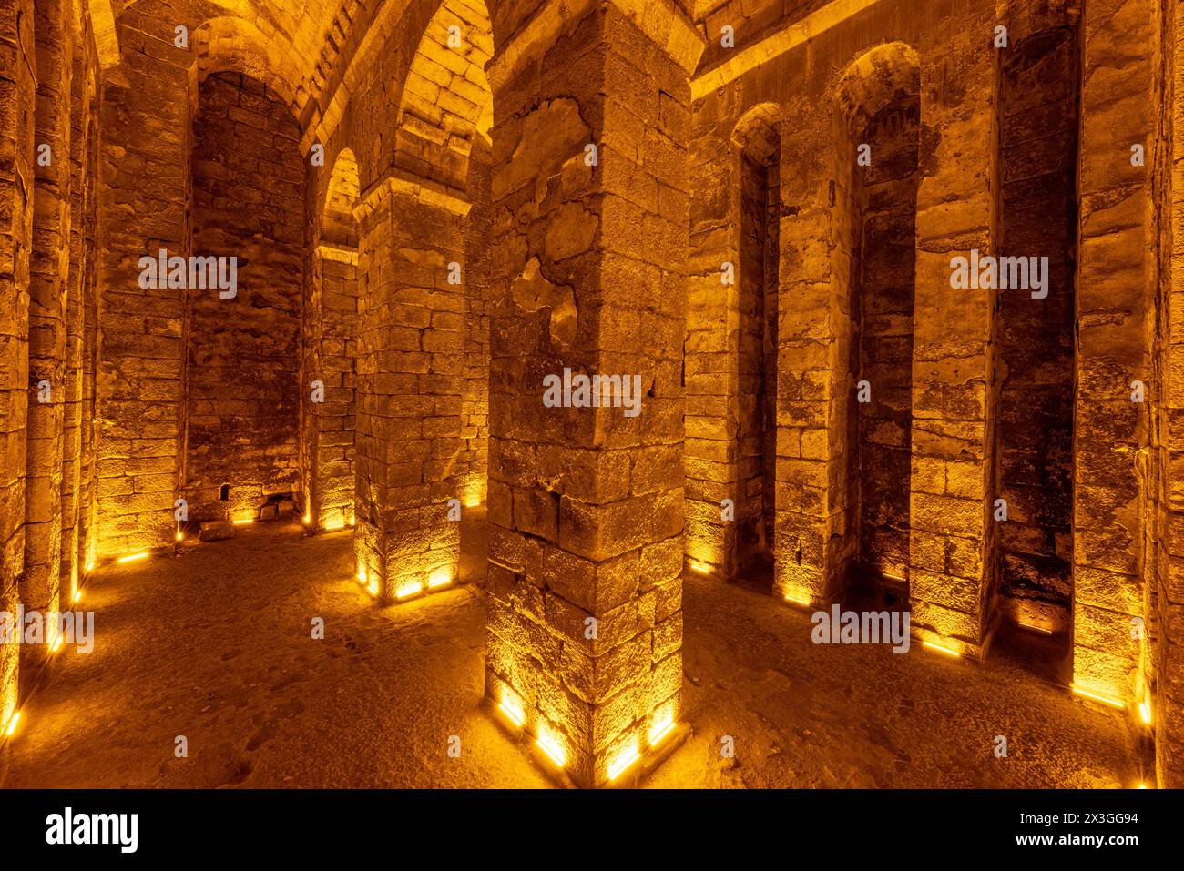Dara Ancient City. Mesopotamia. Mardin, Turkey.Dara Ancient City, one ...