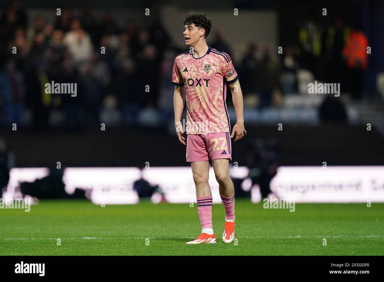 Archie Gray of Leeds United during the Queens Park Rangers FC v Leeds ...