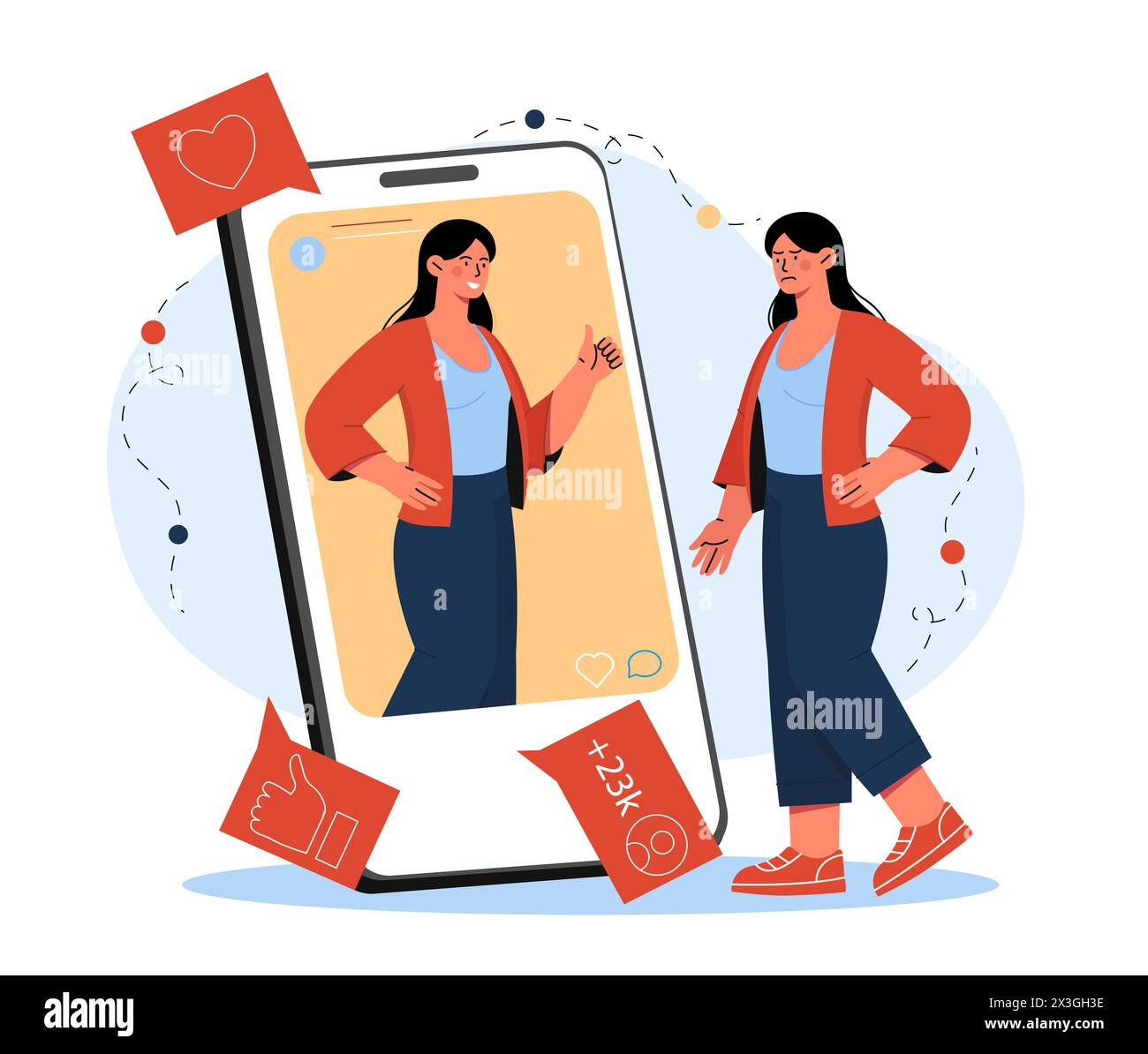 Real fake smile hi-res stock photography and images - Alamy